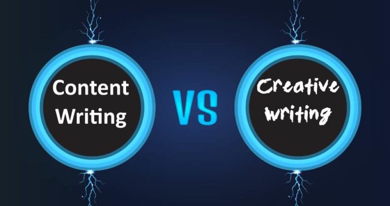 Creative writing vs content writing